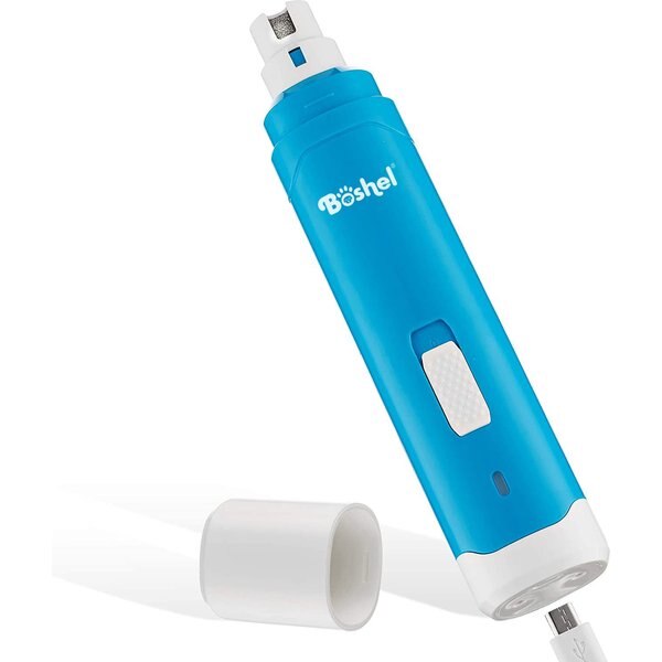 RUFF 'N RUFFUS Upgraded Rechargeable Dog Nail Grinder Kit, Blue - Chewy.com