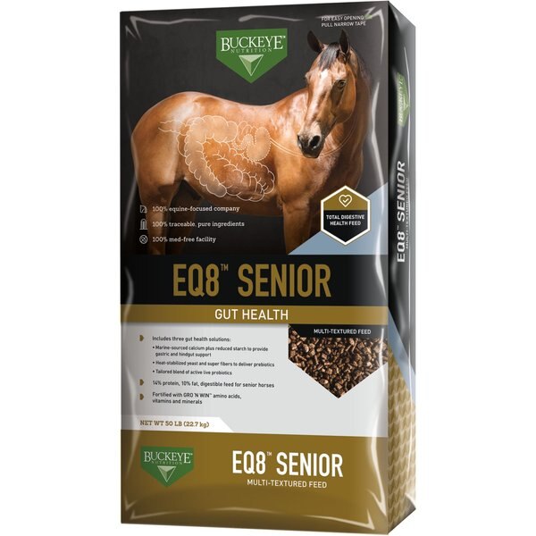 HALLWAY FEEDS Distinguished Low-NSC Senior Horse Feed, 50-lb bag ...