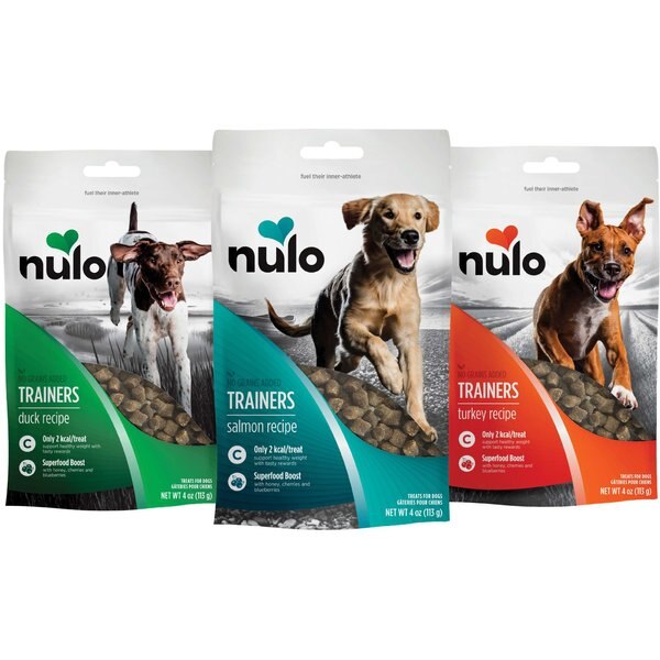 NULO Variety Pack Soft & Chewy Dog Training Treats, 4-oz bag, case of 3 ...