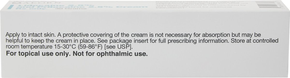 LIDOCAINE Prilocaine (Generic) Cream, 2.5%, 30 gm - Chewy.com