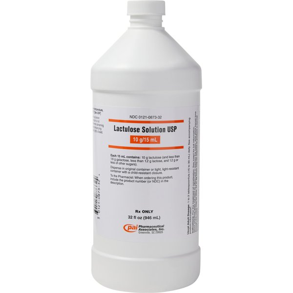LACTULOSE (Generic) Oral Solution, 10g/15mL, 32-oz - Chewy.com