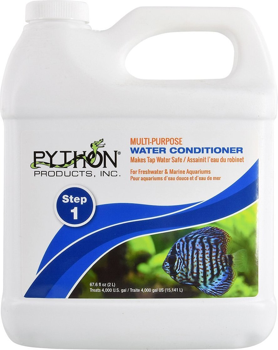 PYTHON Multi Purpose Aquarium Water Conditioner, 67.6-oz bottle - Chewy.com