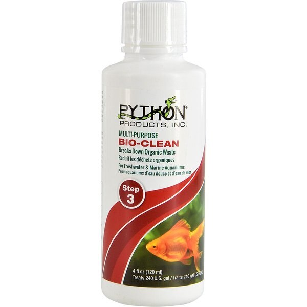 PYTHON Multi Purpose Bio-Support Aquarium Water Care, 4-oz bottle ...