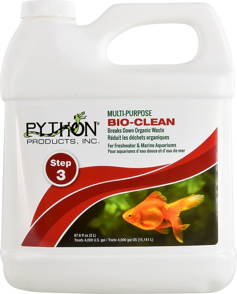 PYTHON Multi Purpose Bio-Clean Aquarium Water Care, 67.6-fl oz bottle ...
