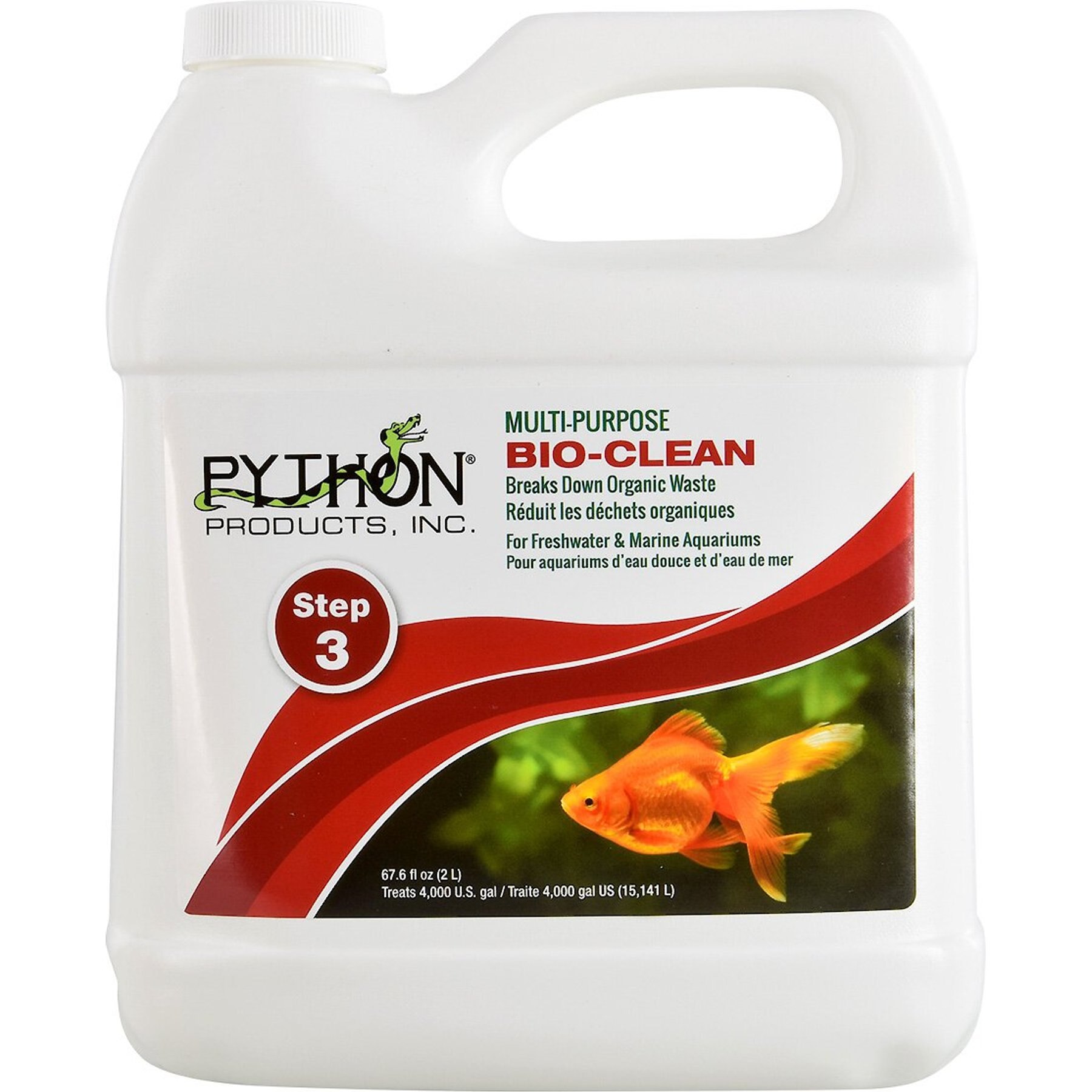 PYTHON Multi Purpose Bio-Clean Aquarium Water Care, 67.6-oz bottle ...
