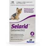 SELARID Topical Solution for Dogs, 5.1-10 lbs, (Purple Box), 6 Doses (6 ...