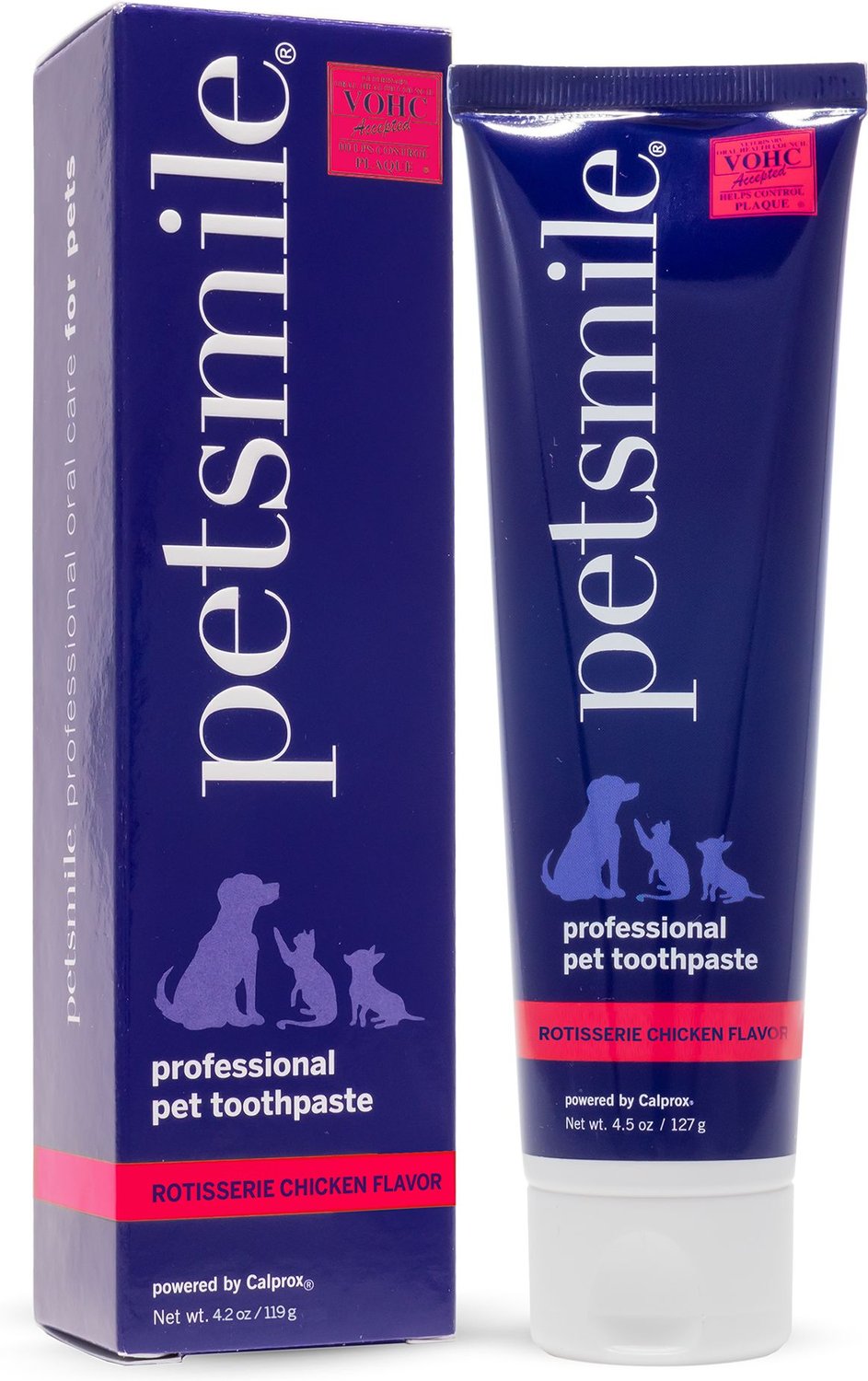 PETSMILE Professional Rotisserie Chicken Flavor Dog Toothpaste, 4.2-oz ...