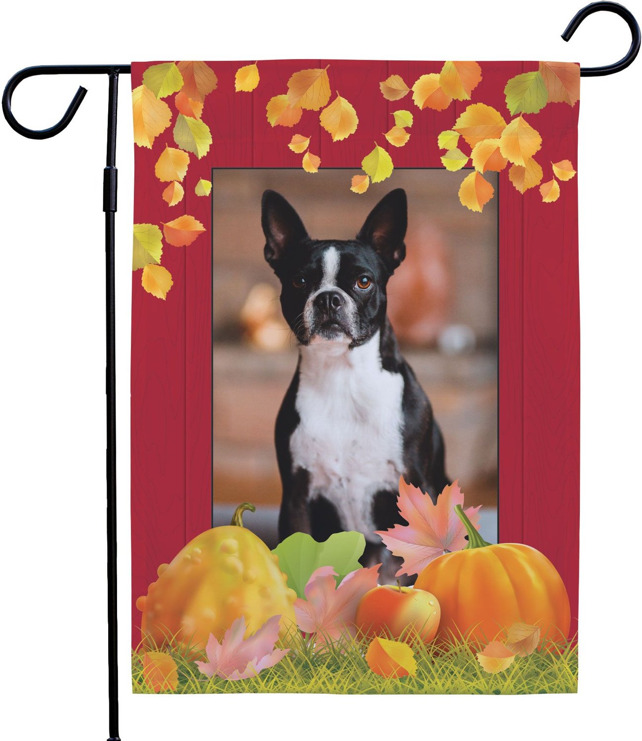 FRISCO Personalized Double Sided Printed Fall Garden Flag - Chewy.com
