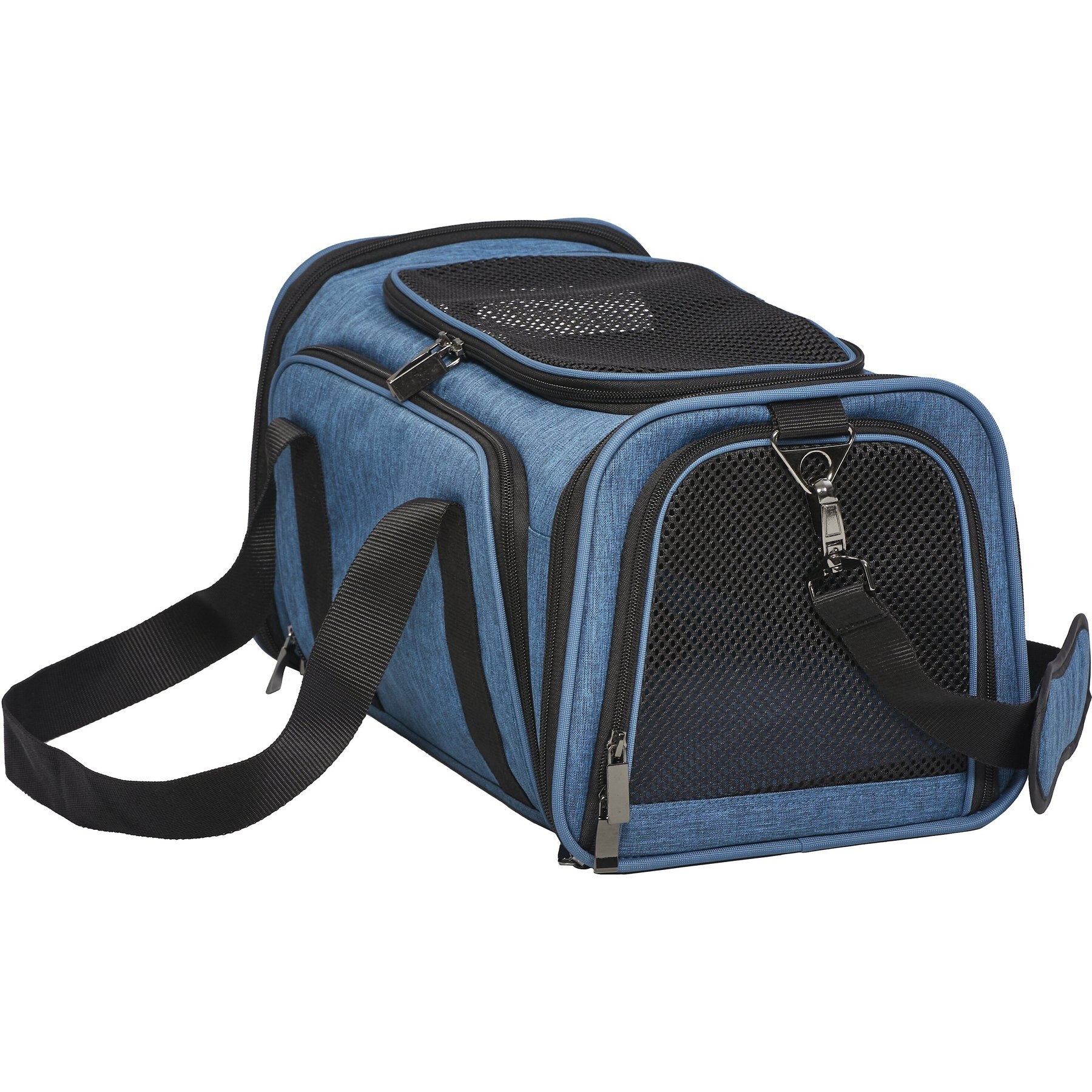 MIDWEST Duffy Dog & Cat Carrier, Blue, Small - Chewy.com