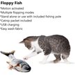 PET FIT FOR LIFE Robotic Floppy Fish & Wand Cat Toy - Chewy.com