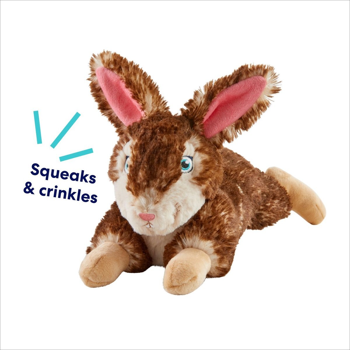 FRISCO Realistic Rabbit Plush Squeaky Dog Toy, Medium/Large - Chewy.com