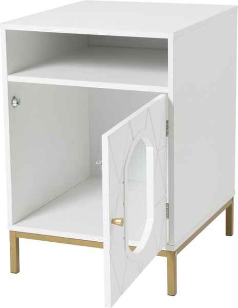 FRISCO Elevated Side Table Litter Box Cover - Chewy.com