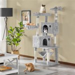K&H PET PRODUCTS Hangin' Feline Funhouse Cat Condo Door Mounted Cat ...