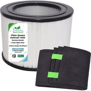 BREATHE NATURALLY HEPA & Carbon Replacement Filters for Filter Queen ...