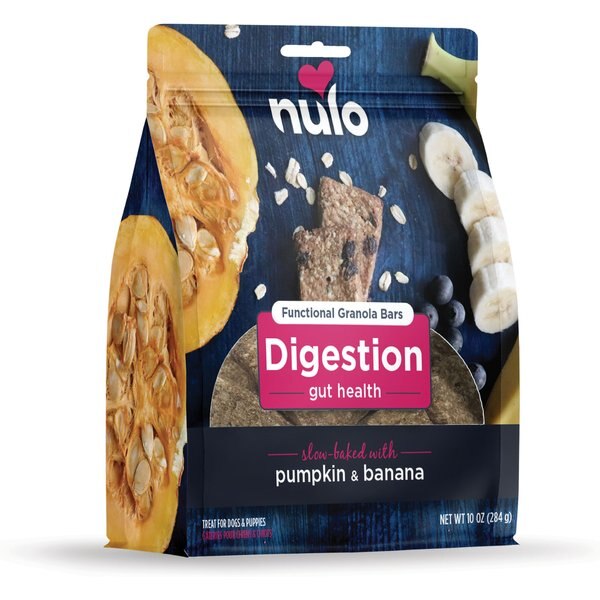 NULO Functional Granola Digestion Dog Treats, 10-oz bag - Chewy.com