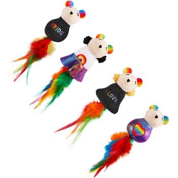 Feather Plush & Mice Cat Toys (Free Shipping) | Chewy