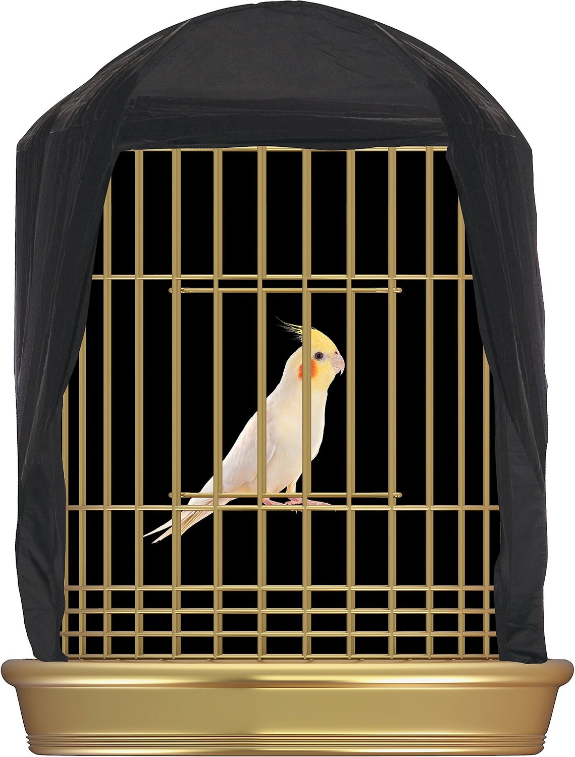 PENN-PLAX Bird Cage Cover, Black, Medium - Chewy.com