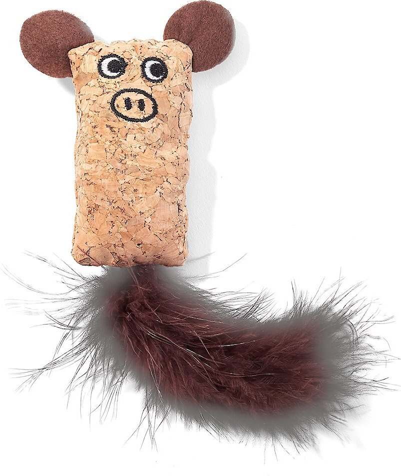 LITTERBOX.COM Cork Pig Cat Toy - Chewy.com