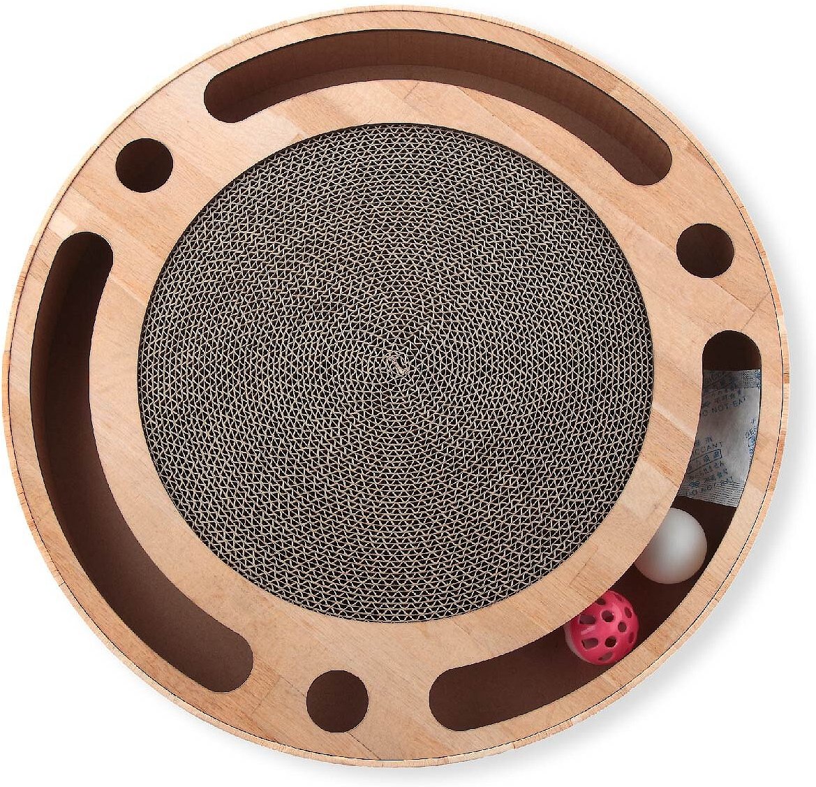 NECOICHI Interactive Track Ball Cat Scratcher Toy - Chewy.com