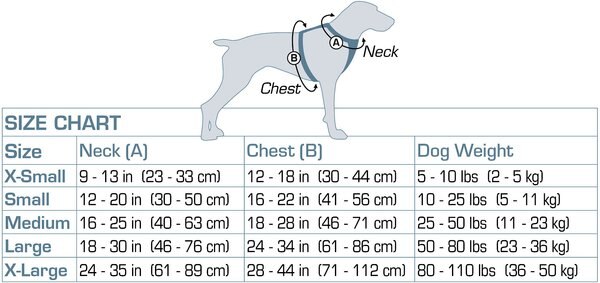 KURGO Tru-Fit Quick Release & Seatbelt Tether Smart Dog Harness, Black ...