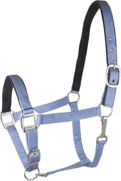 Temporarily Unavailable - GATSBY Suede Padded Nylon Horse Halter, Light ...