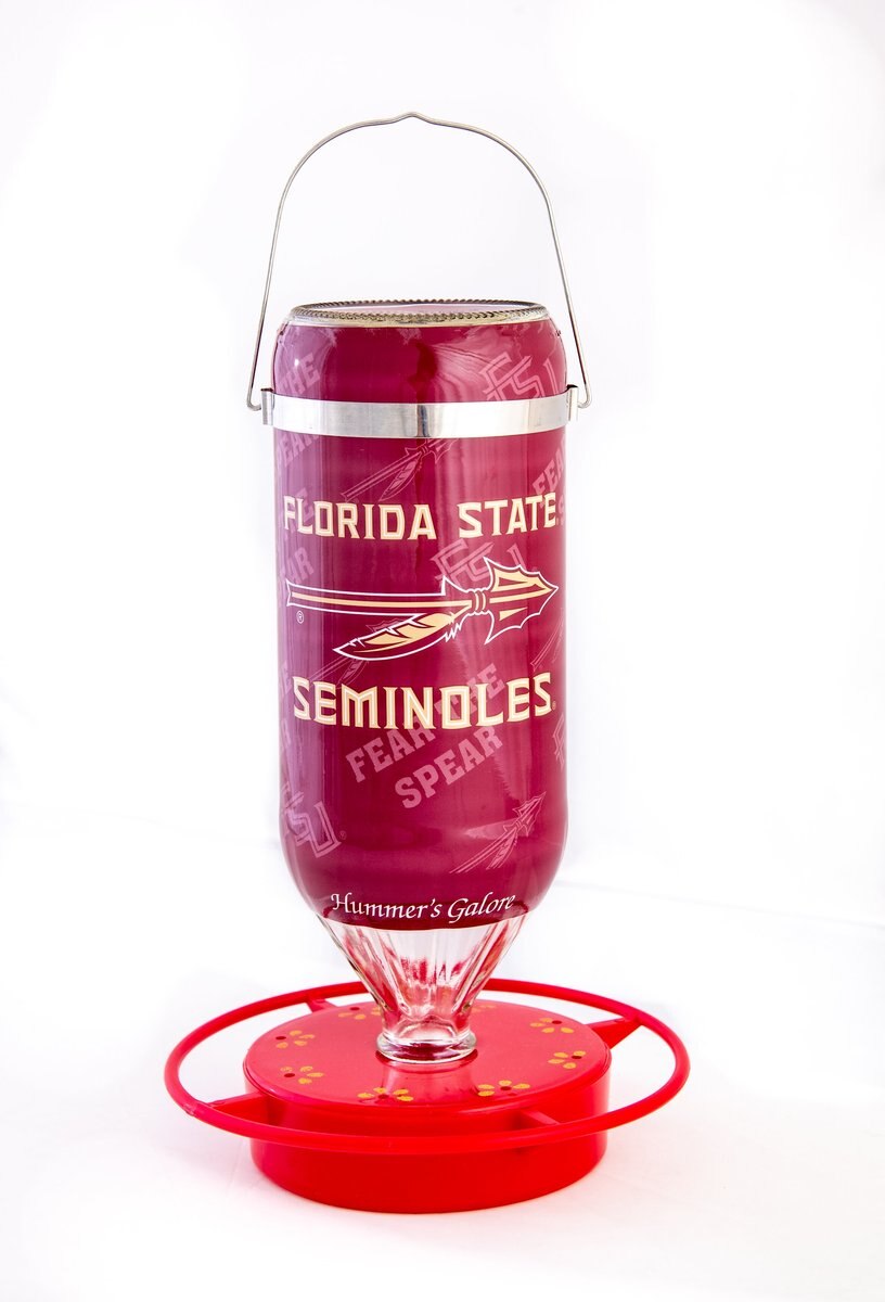 HUMMER'S GALORE NCAA Hummingbird Feeder, 32-oz, Florida State Seminoles ...