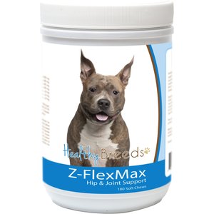 HEALTHY BREEDS Z-Flex Max Hip & Joint Soft Chews Dog Supplement, 180 ...