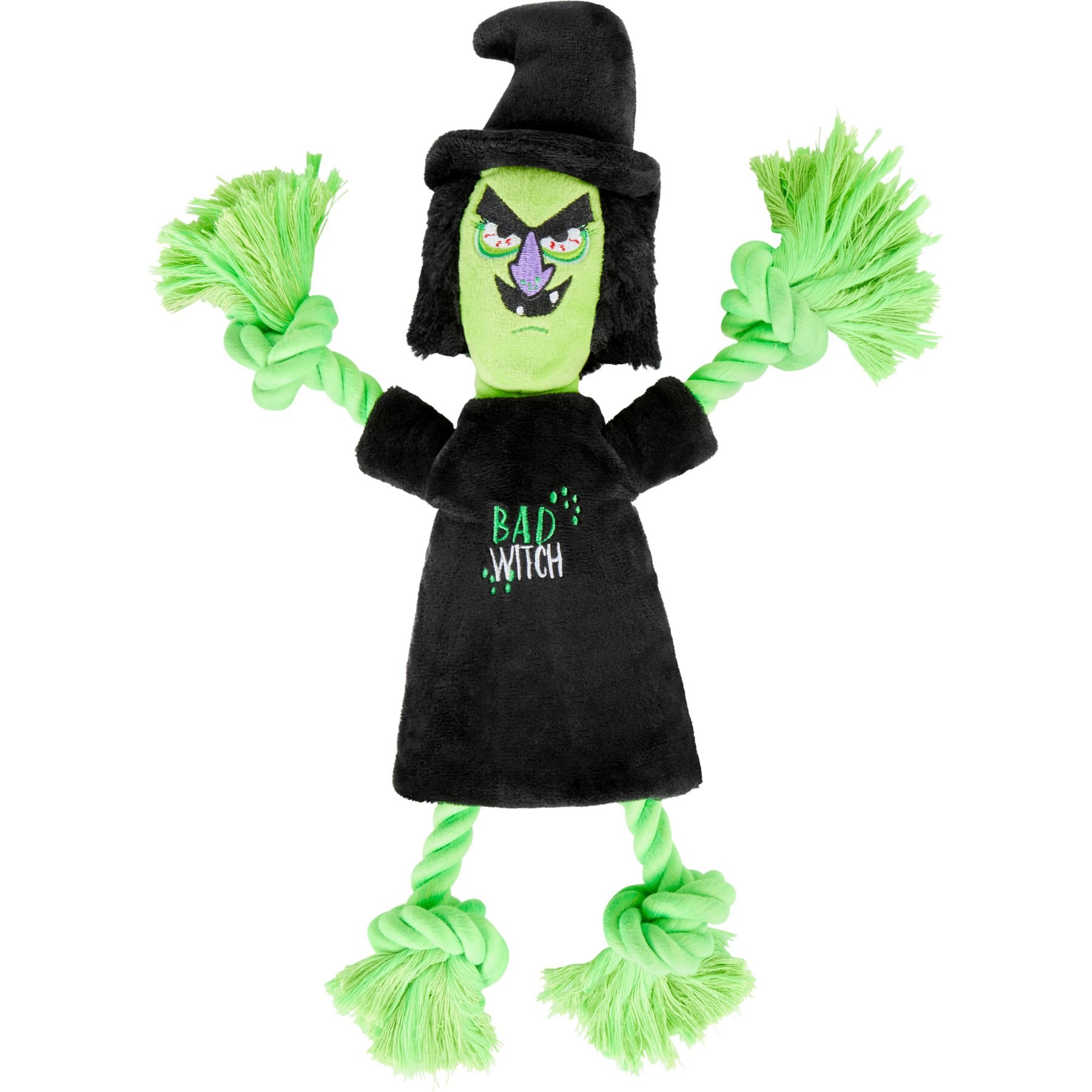 Temporarily Unavailable - FRISCO Halloween Witch Plush with Rope ...