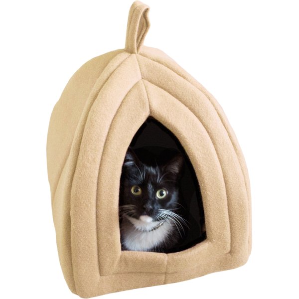 ETHICAL PET Sleep Zone Cuddle Cave Cat & Dog Bed, 22-in, Sage - Chewy.com