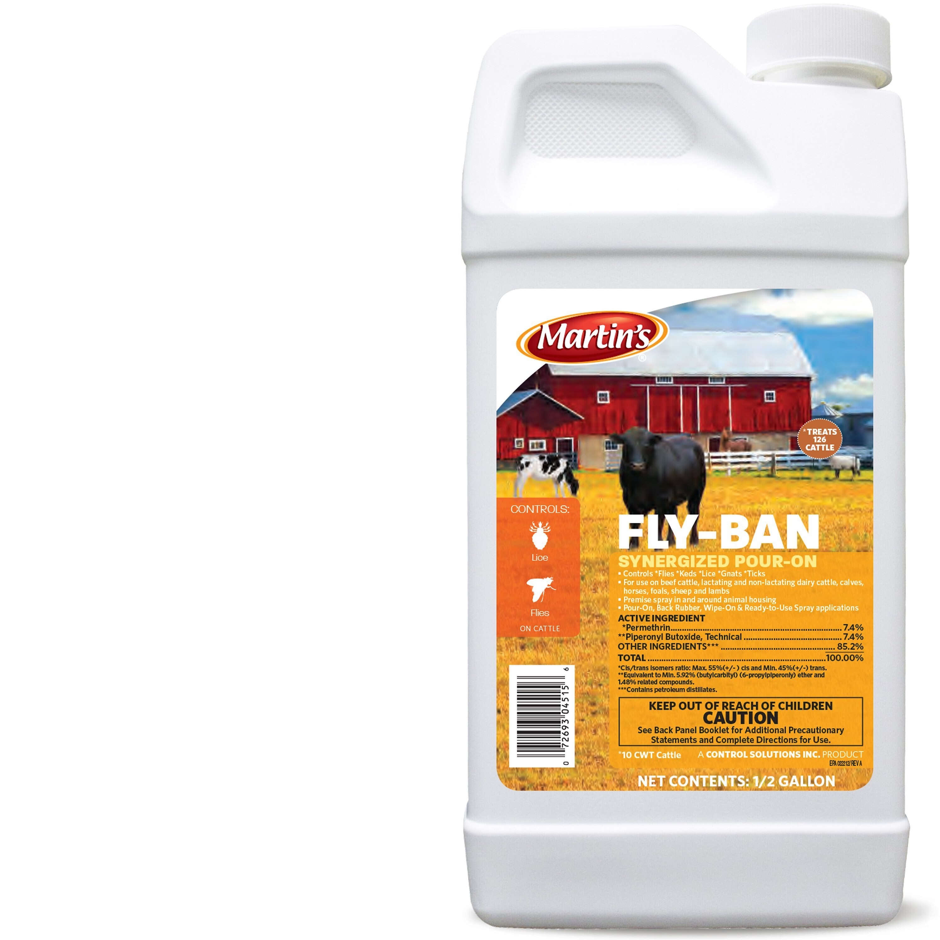 Questions and Answers about MARTIN'S Fly-Ban Synergized Pour-On