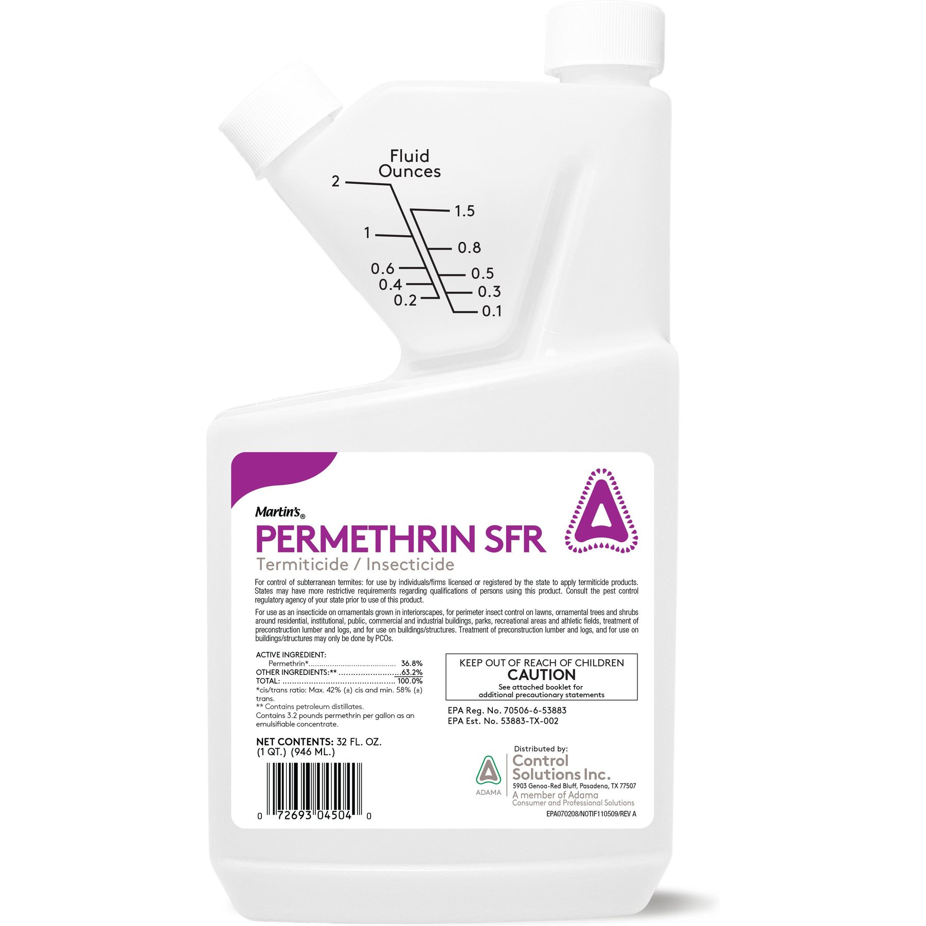 MARTIN'S Permethrin 36.8% SFR Concentrate Termiticide & Insecticide ...