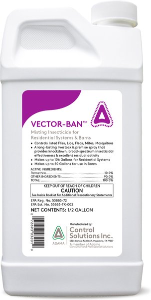 CSI Vector-Ban Insecticide Concentrate, 64-fl oz - Chewy.com