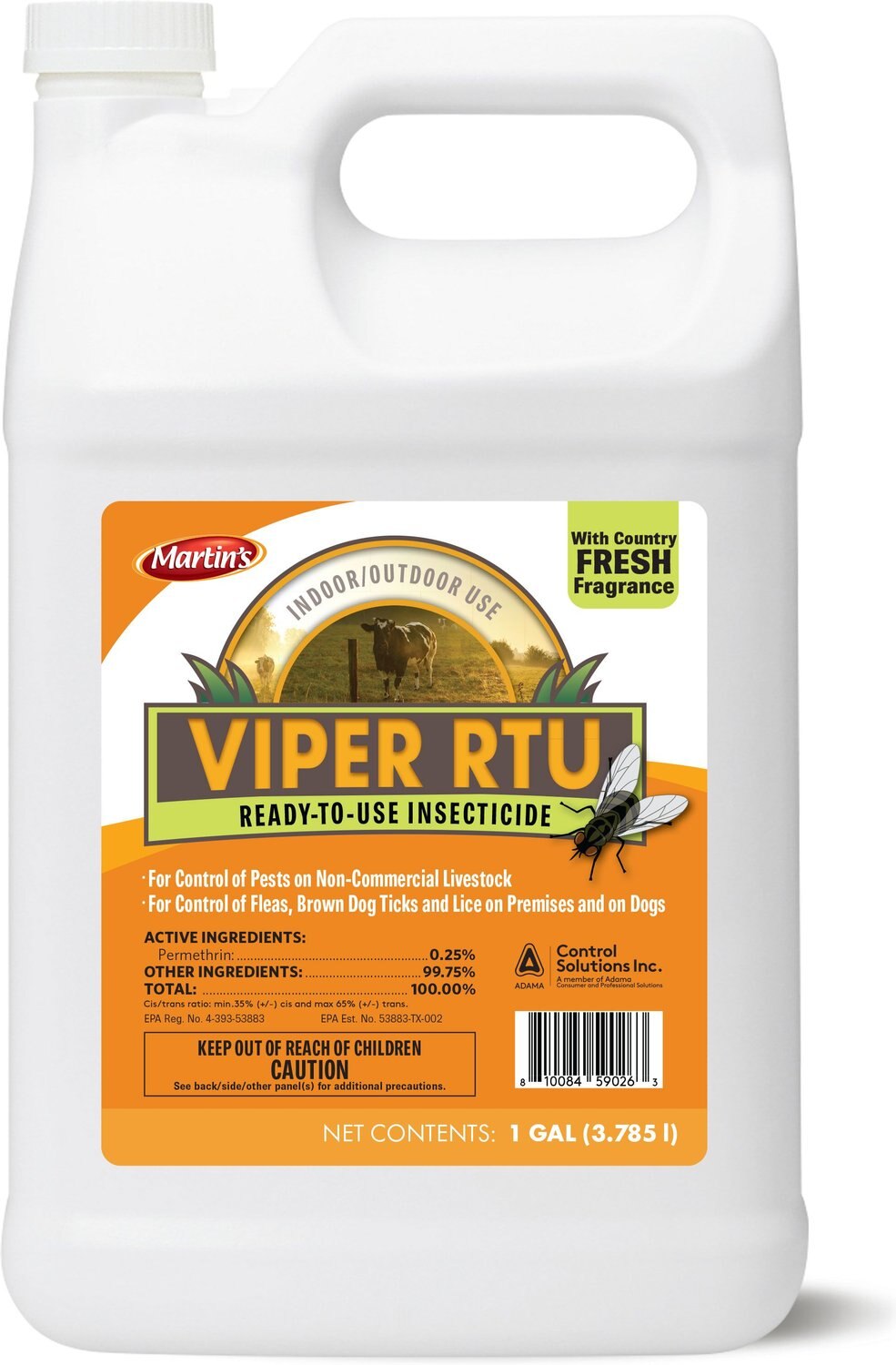 MARTIN'S Country Fresh Scented Viper RTU Insecticide, Gallon - Chewy.com