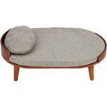 SAM'S PETS Nala Wicker Cat Bed, Brown - Chewy.com