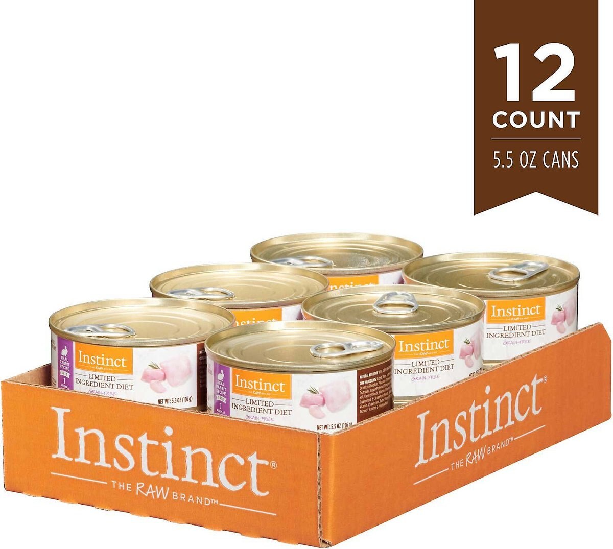 INSTINCT Limited Ingredient Diet Grain-Free Pate Real Rabbit Recipe ...