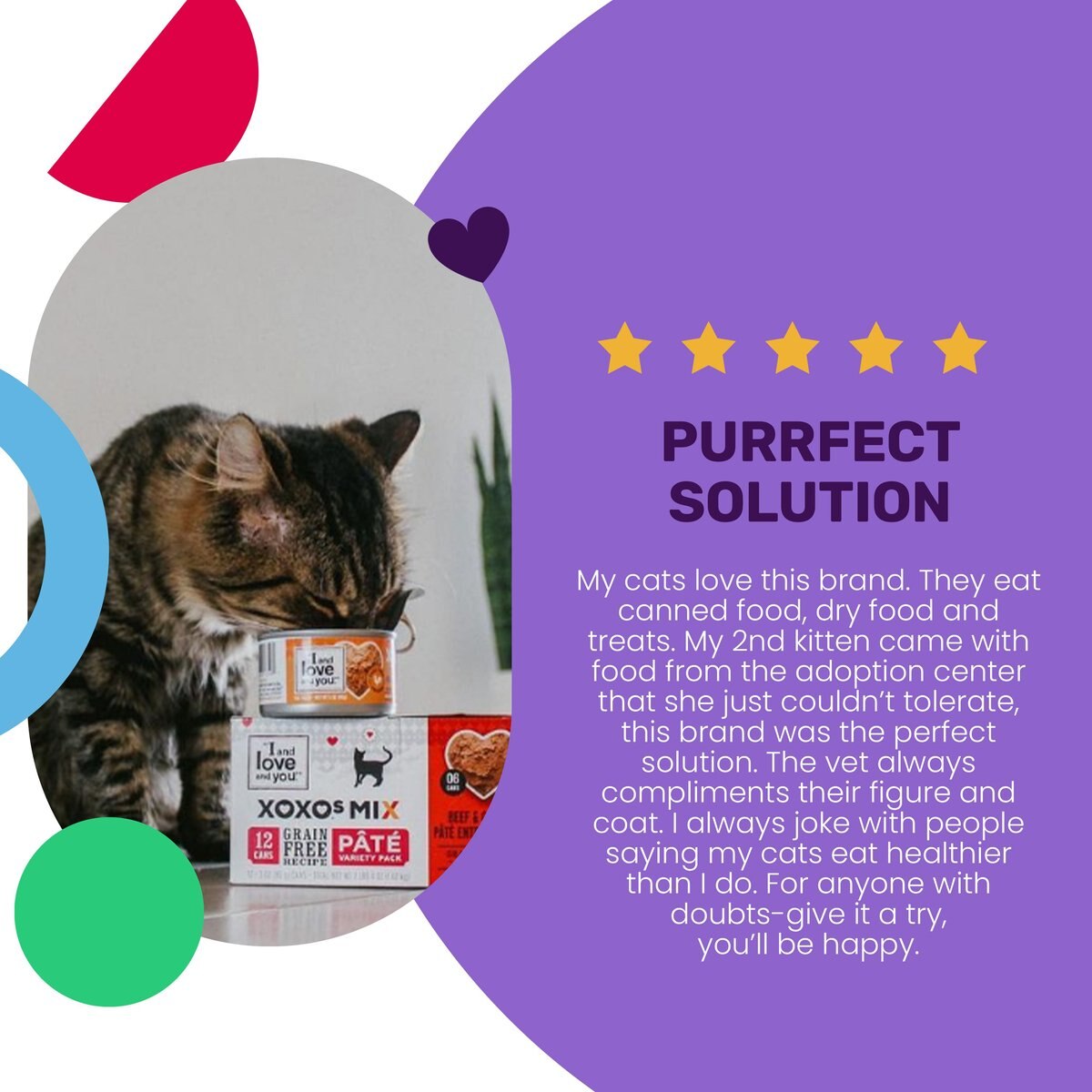 I AND LOVE AND YOU XOXO Chicken & Beef Pate Grain-Free Variety Pack ...