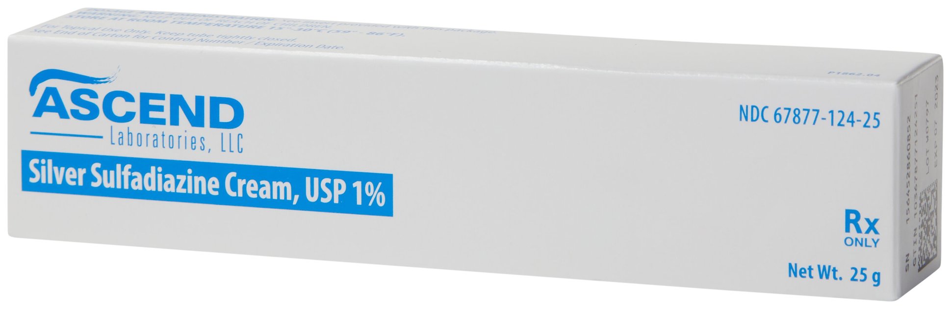 SILVER SULFADIAZINE Cream, 1%, 25-gm tube - Chewy.com