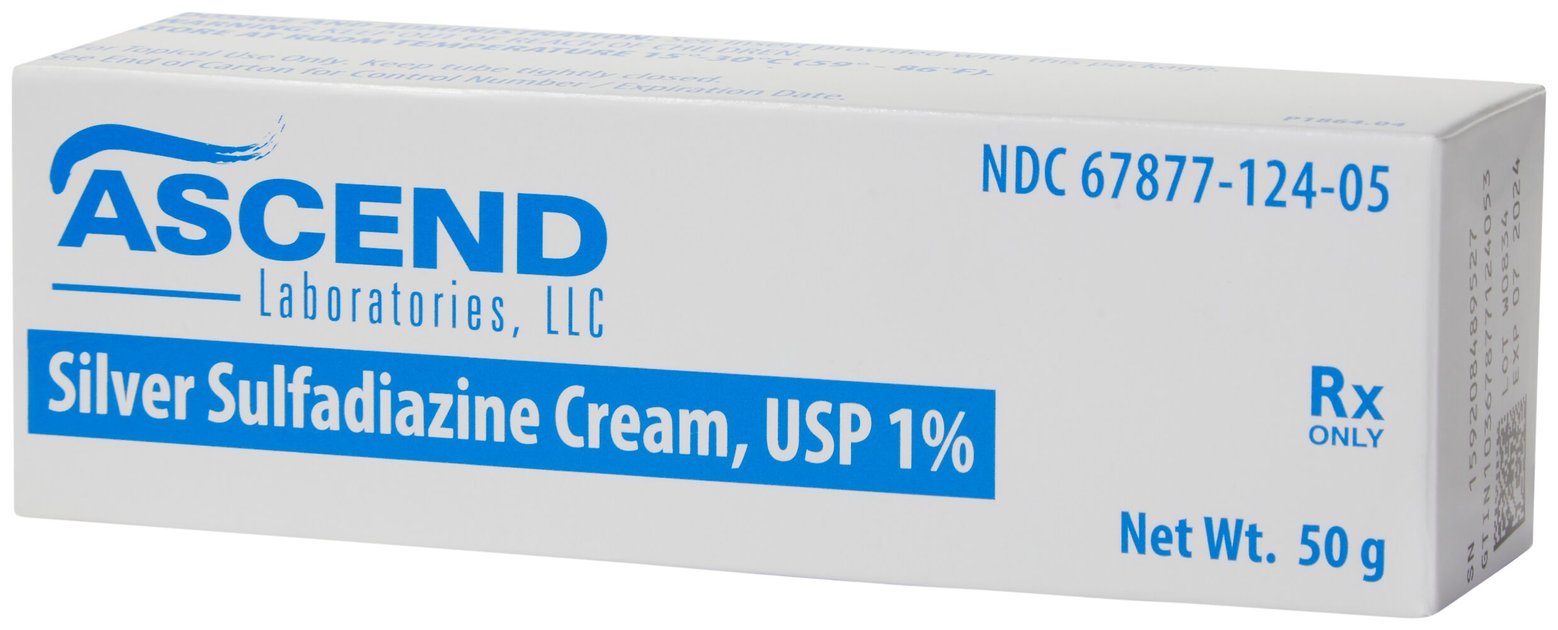 SILVER SULFADIAZINE Cream, 1%, 50-gm tube - Chewy.com