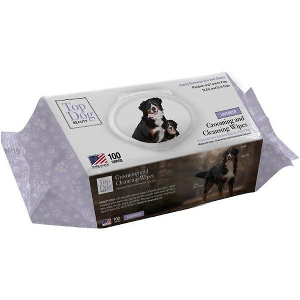 MULTIPET Groom Genie Eye, Ear & Tush Dog Wipes, 100 count - Chewy.com