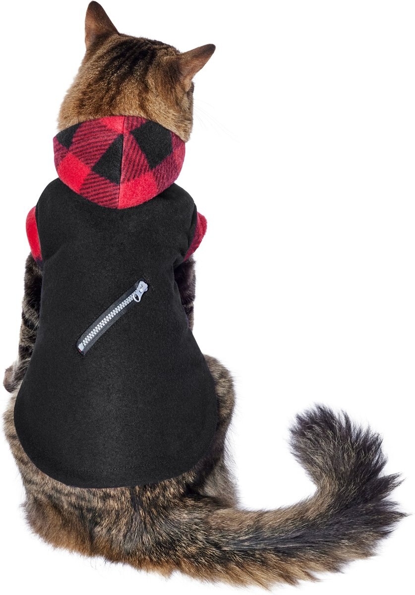 FRISCO Lightweight Classic Dog & Cat Coat, Red, Small - Chewy.com