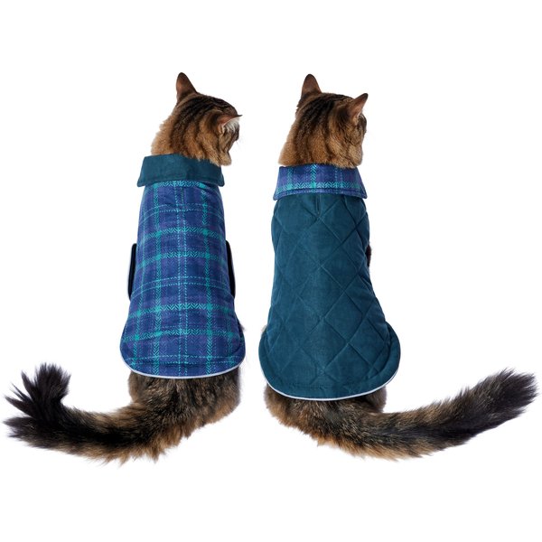 FRISCO Mediumweight Reversible Dog & Cat Coat, X-Small - Chewy.com