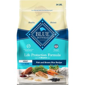 BLUE BUFFALO Life Protection Formula Adult Lamb & Brown Rice Recipe Dry ...