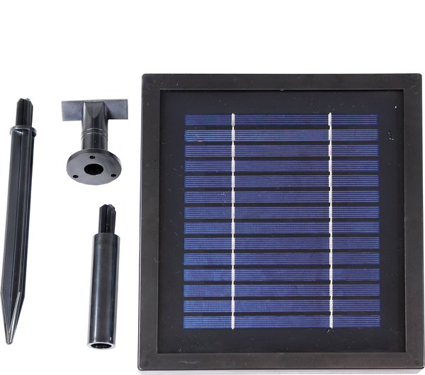 SUNNYDAZE DECOR 2-Tier Solar Outdoor Water Fountain, Rust - Chewy.com