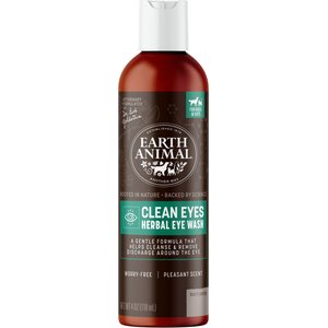 EARTH ANIMAL Natural Remedies Clean Eyes Herbal Eye Wash Cleanser for ...