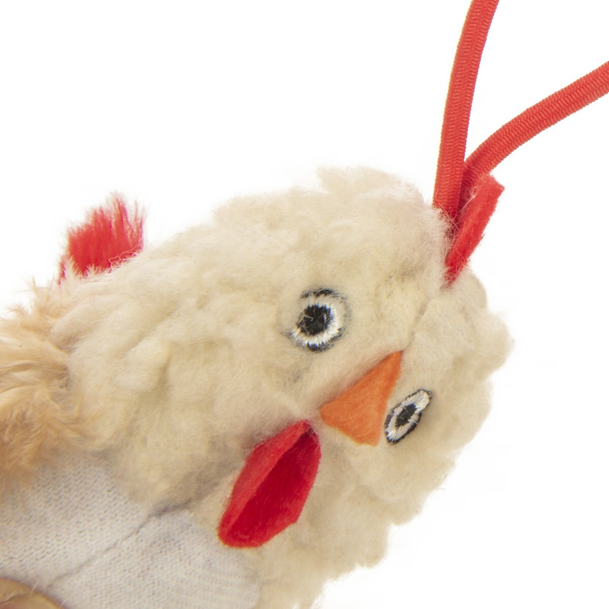 PETLINKS Flying Chicken Electronic Sound Launcher Cat Toy, Natural ...