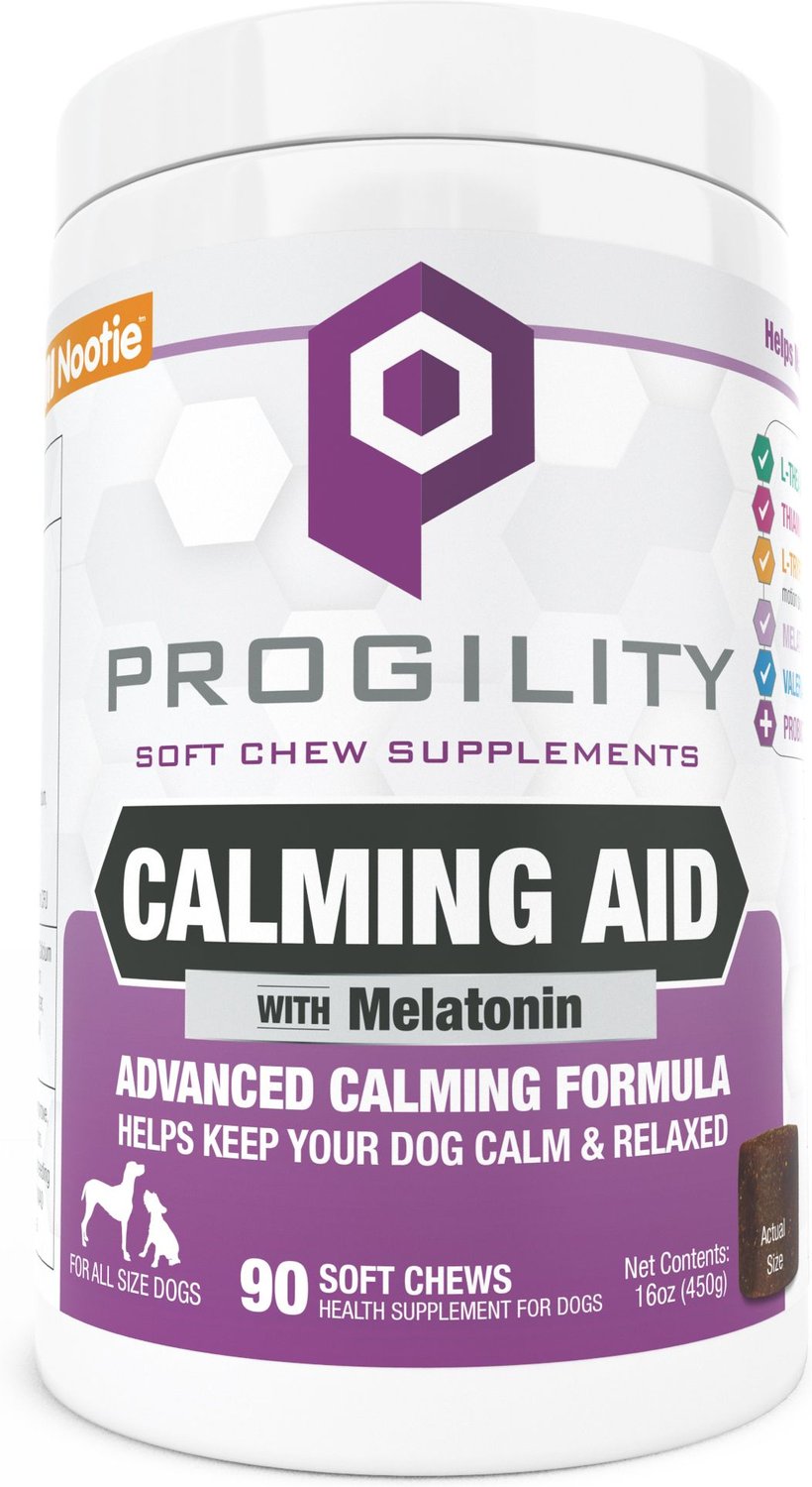 NOOTIE Progility Bacon Flavored Calming Cold Pressed Soft Chews with ...