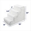 FRISCO Foam Step, Silver, 4-step - Chewy.com
