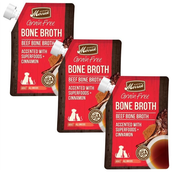 Temporarily Unavailable - MERRICK Beef Bone Broth Grain-Free Wet Dog ...