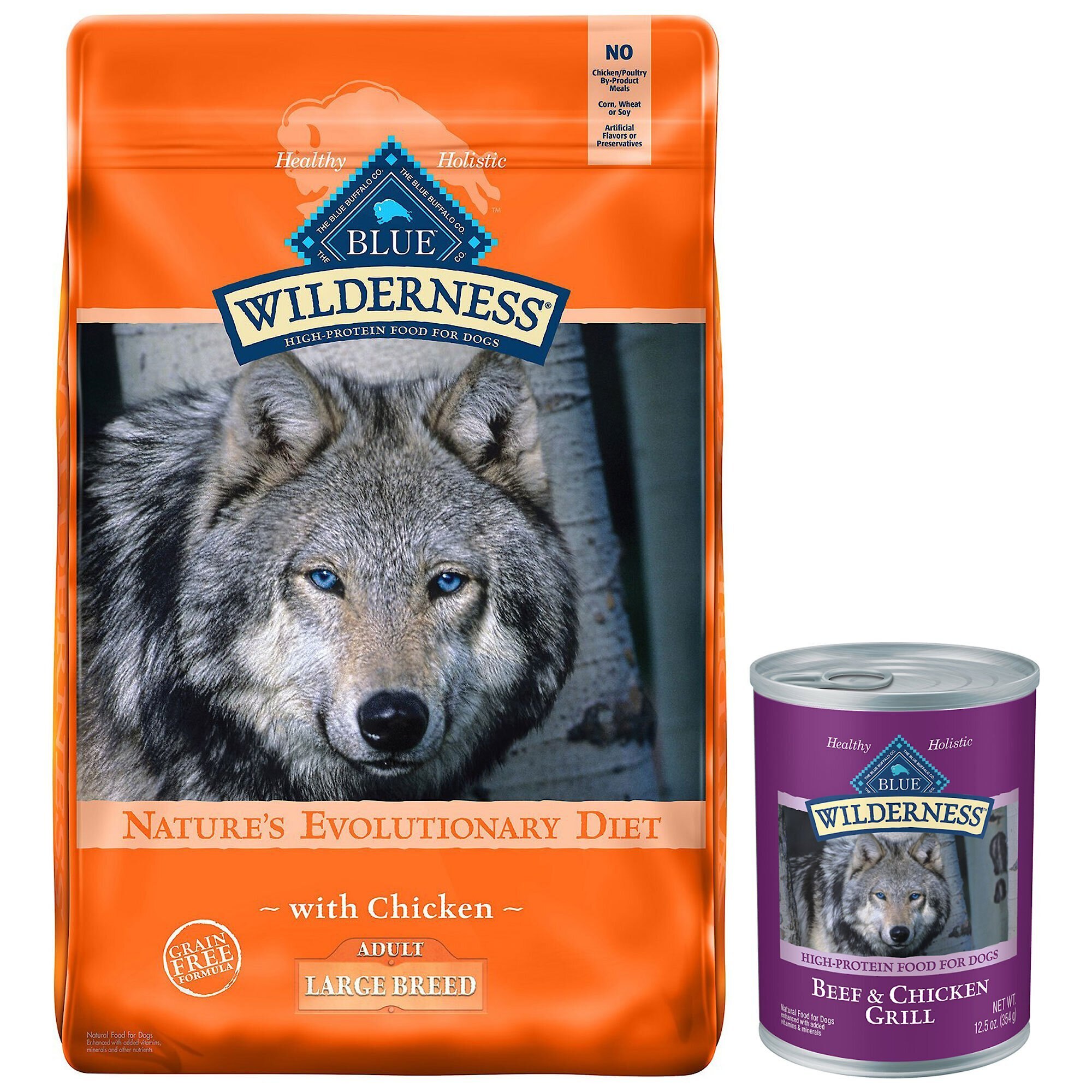 Questions and Answers about BLUE BUFFALO Wilderness Large Breed Chicken ...