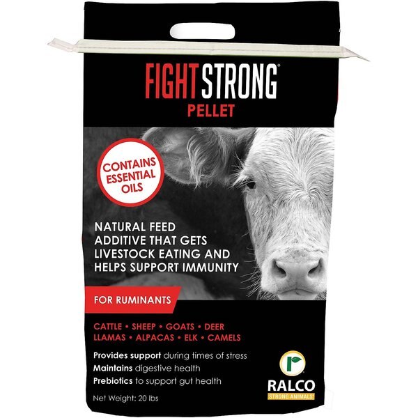 STRONG ANIMALS Fight Strong Pellet Cattle Supplement, 20-lb bag - Chewy.com